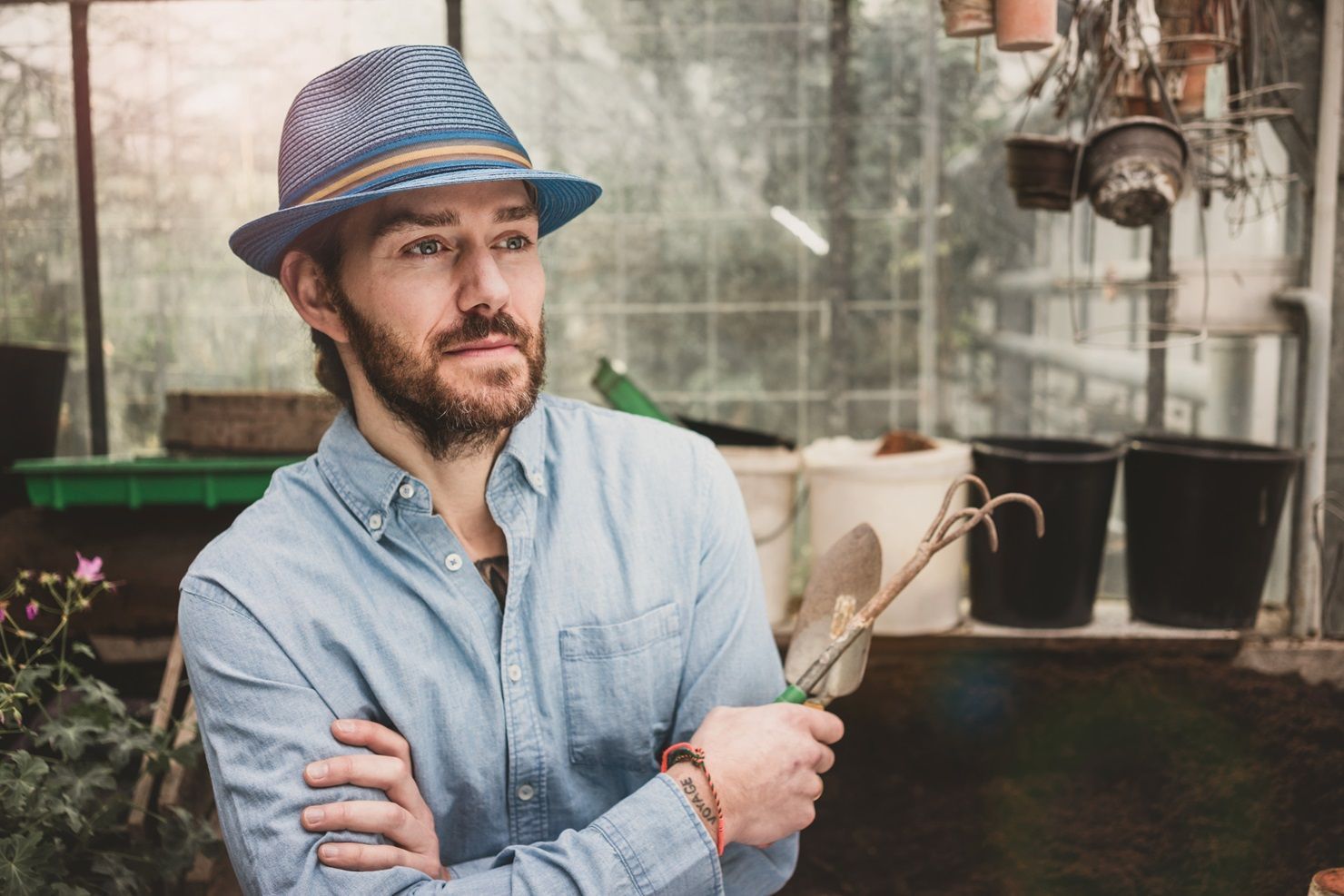 Stråhatter for menn