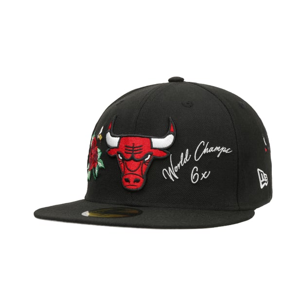 59Fifty Multi Graph Bulls Cap by New Era - 569,00 kr