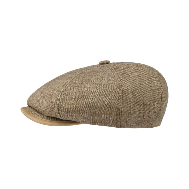 8 Panel Merrick Lin Flat Cap by Stetson - 1109,00 kr