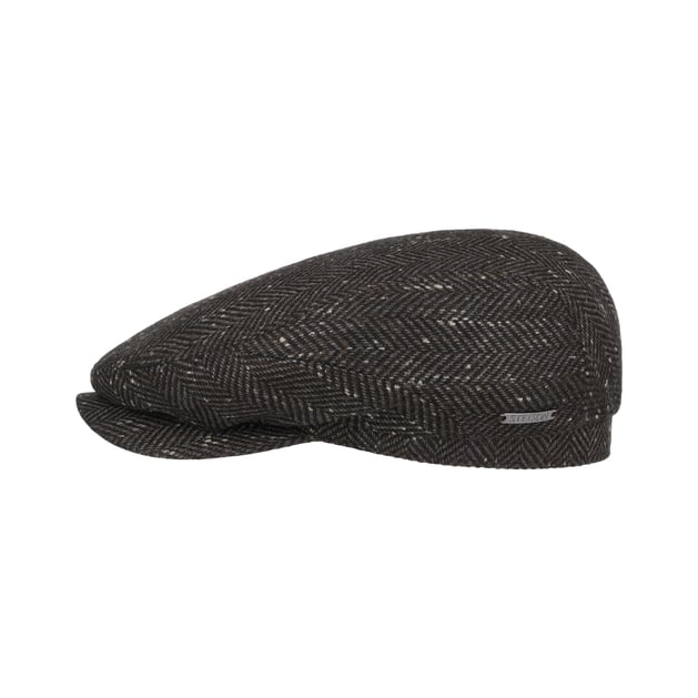 Bright Spots Cashmere Flat Cap by Stetson - 1459,00 kr