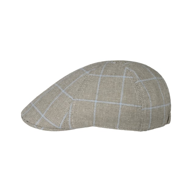 Cotton Check Flat Cap by Lipodo - 319,00 kr