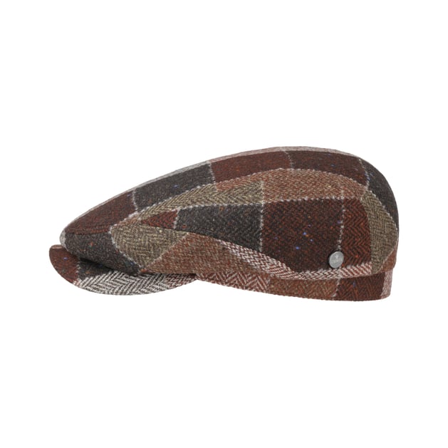 Fincaro Driver Virgin Wool Flat Cap by Lierys - 579,00 kr