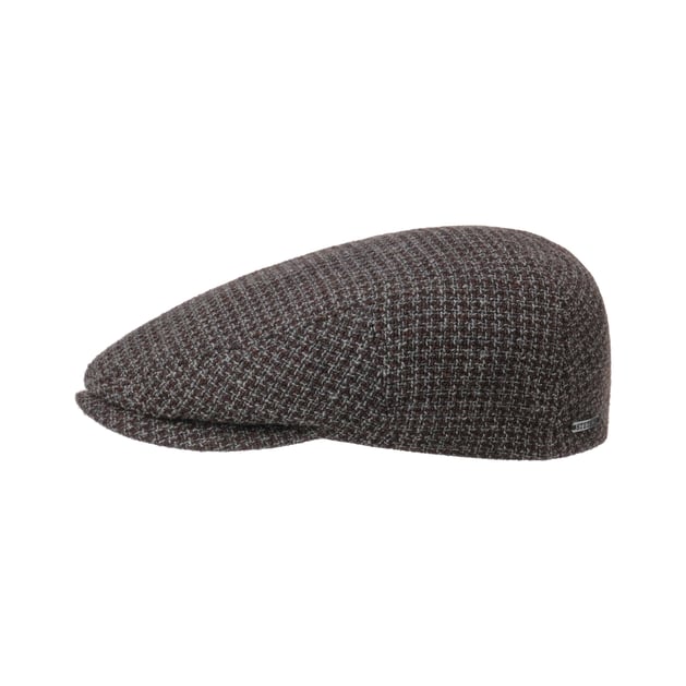 Kent Wool Structure Flat Cap by Stetson - 769,00 kr