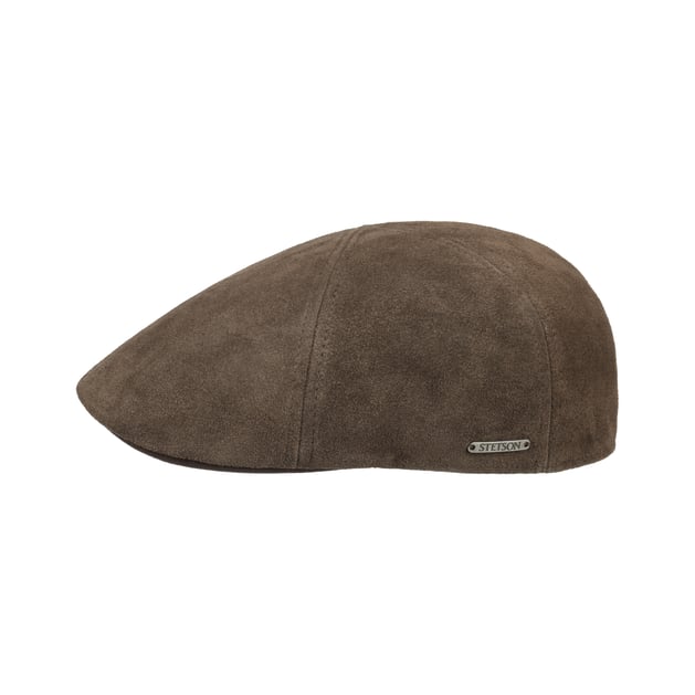 Texas Calf Split Flat Cap by Stetson - 729,00 kr