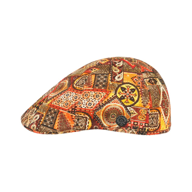 Texas Etnisk Print Flat Cap by Stetson - 809,00 kr
